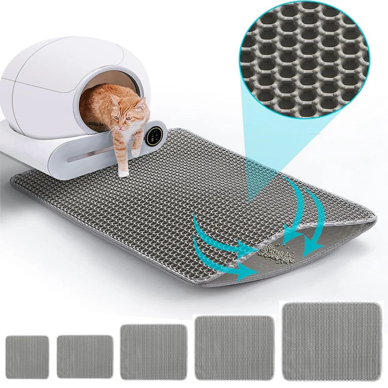 Waterproof Double Layer Litter Mat – Pawfect Pet Store